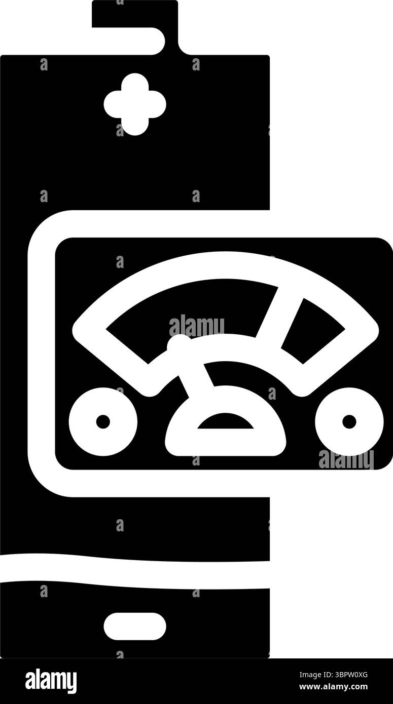 low voltage glyph icon vector illustration Stock Vector Image & Art - Alamy