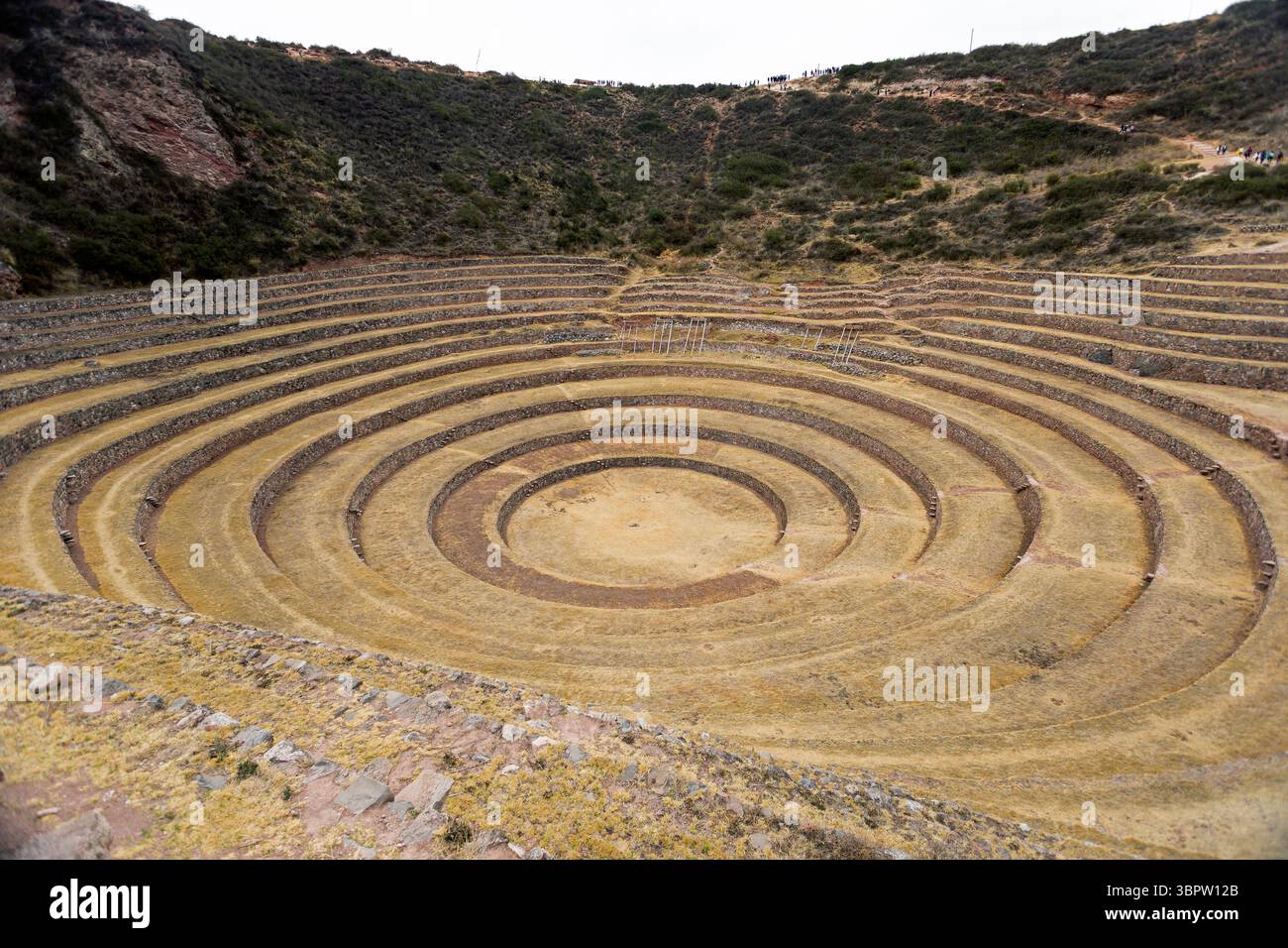 Moray Archaeological Site, Sacred Valley, Cusco, Perú Stock Photo - Alamy