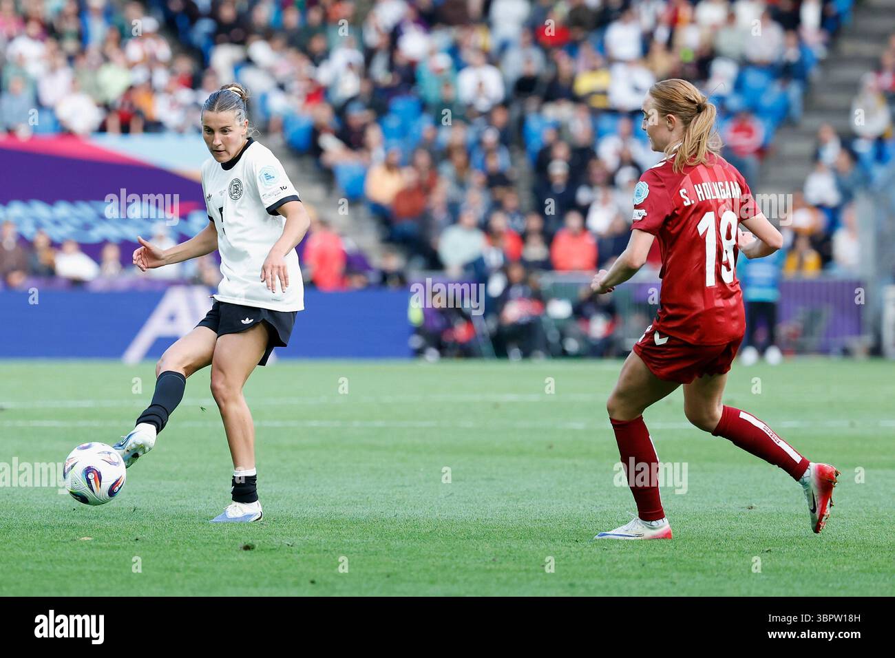 Thun, Schweiz. 08th July, 2025. v.l. Carlotta Wamser (Deutschland, 5 ...