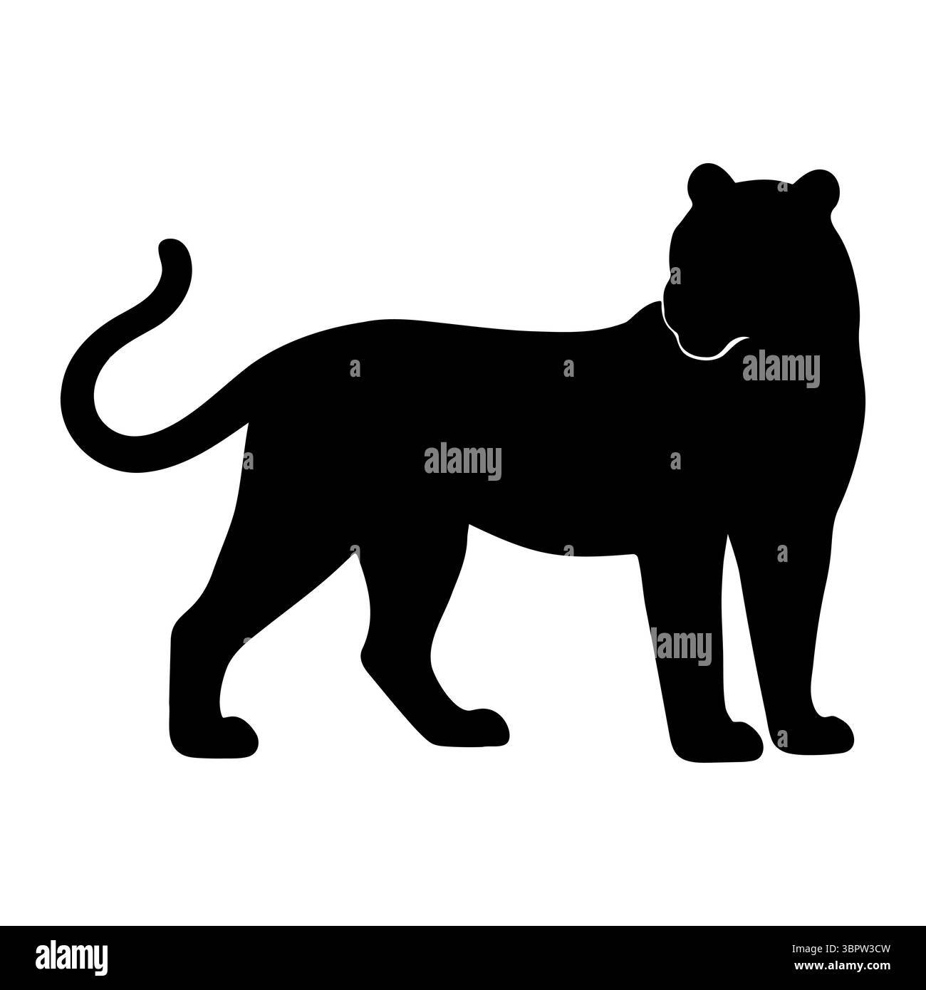 Wildlife profile looking Cut Out Stock Images & Pictures - Alamy