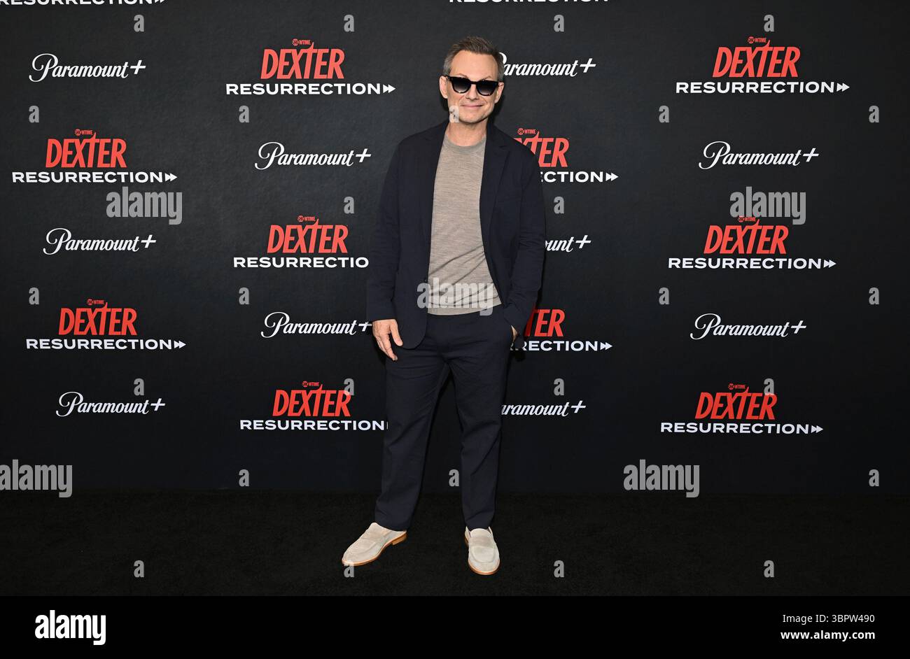 Christian Slater attends the Paramount+ world premiere of "Dexter ...
