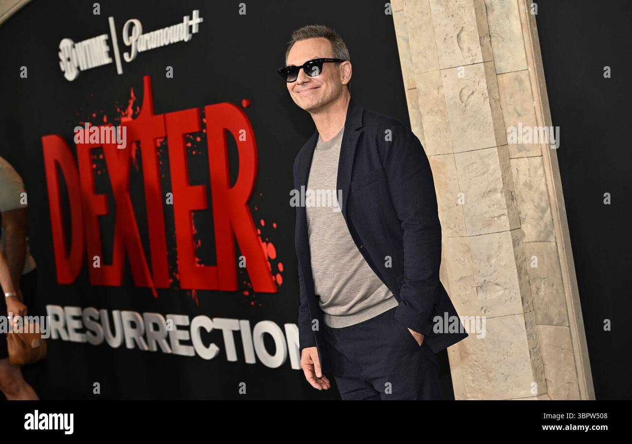 Christian Slater attends the Paramount+ world premiere of "Dexter ...