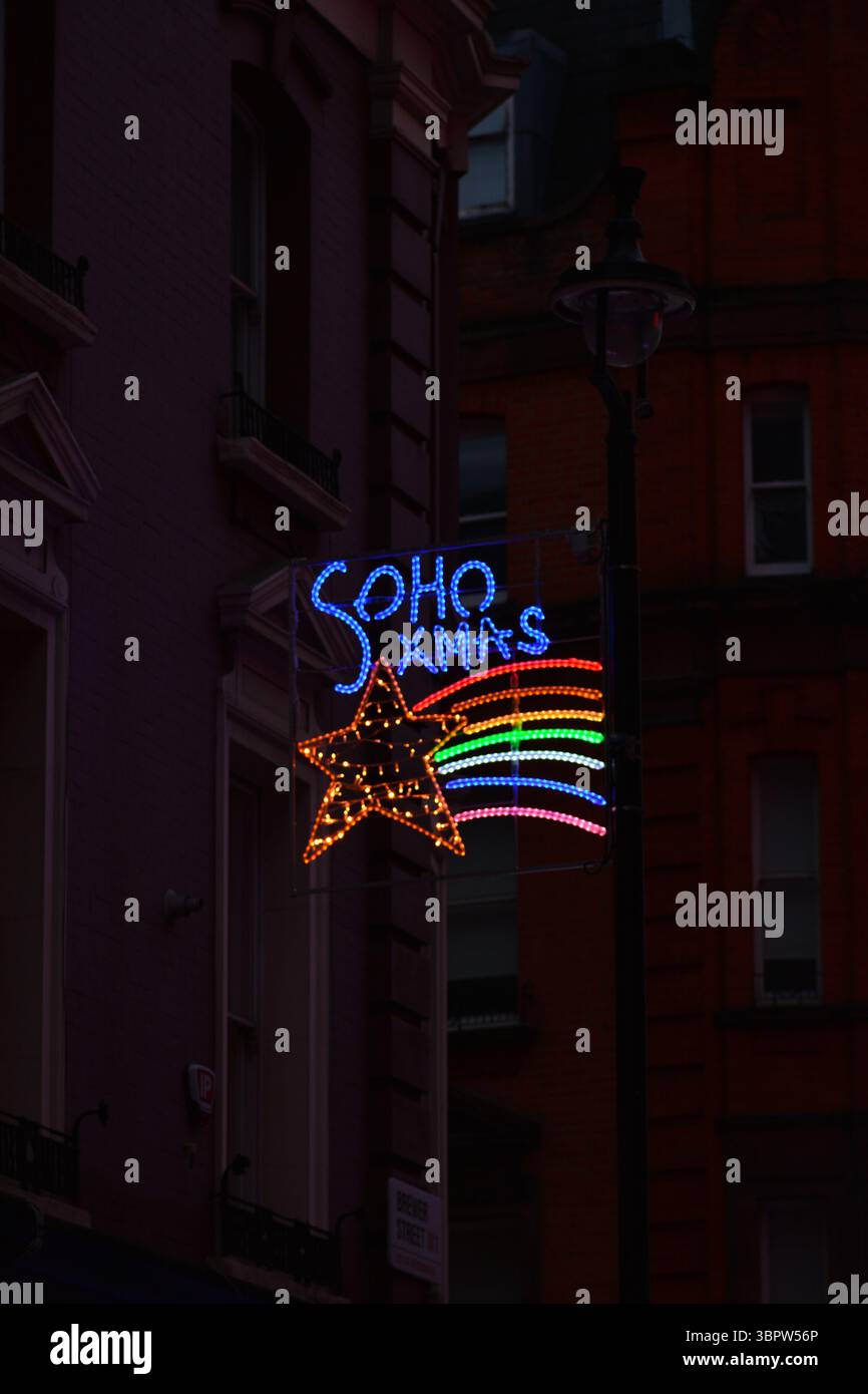 Neon lights london hi-res stock photography and images - Alamy