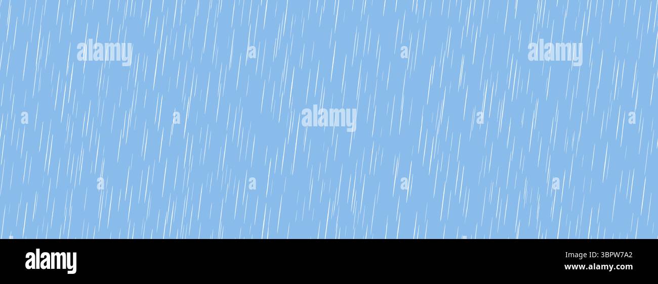 Seamless heavy rain pattern. Blue color pouring rain texture. Repeating ...