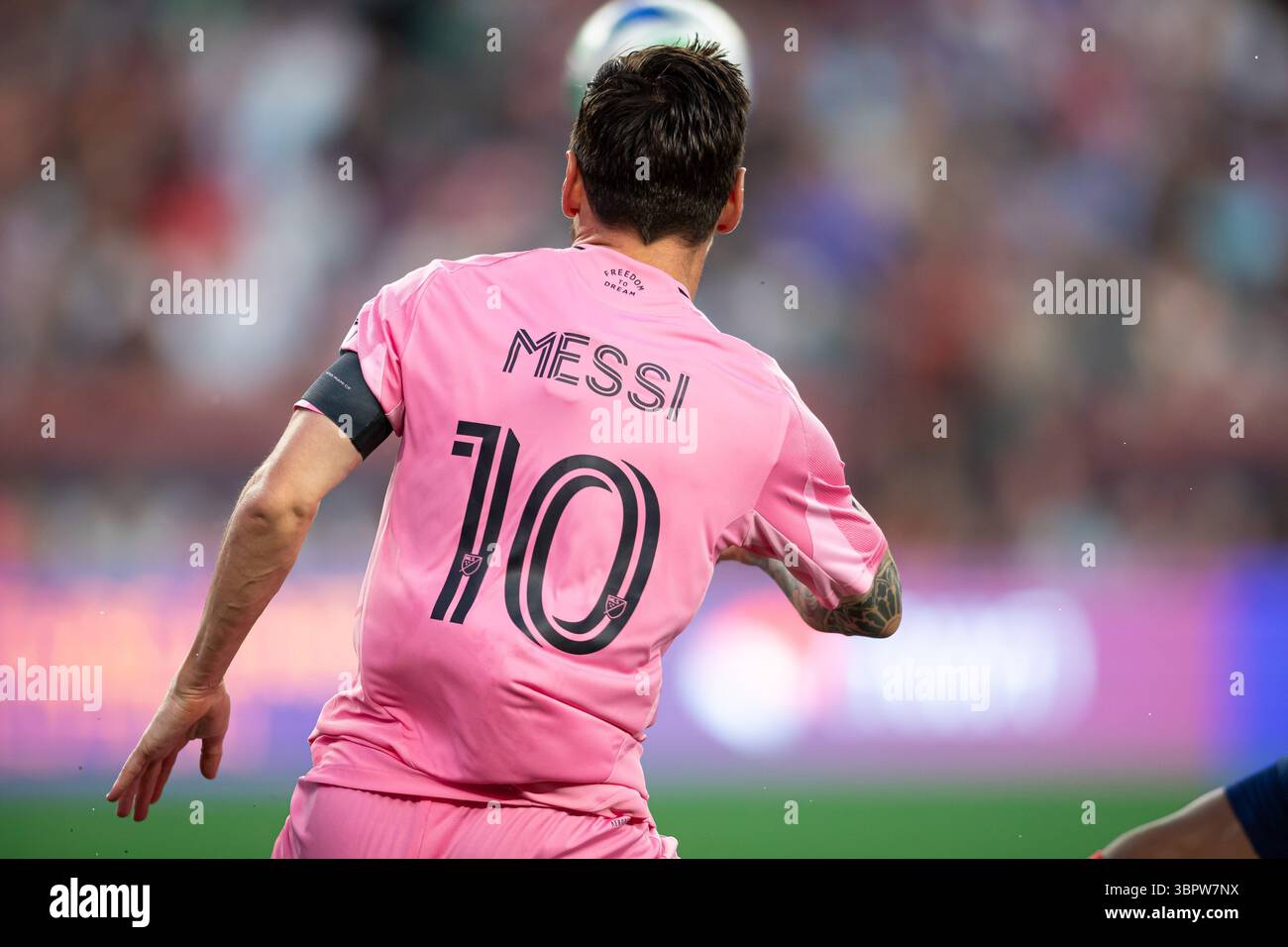 July 9, 2025; Foxborough, Massachusetts, USA; Inter Miami CF forward ...