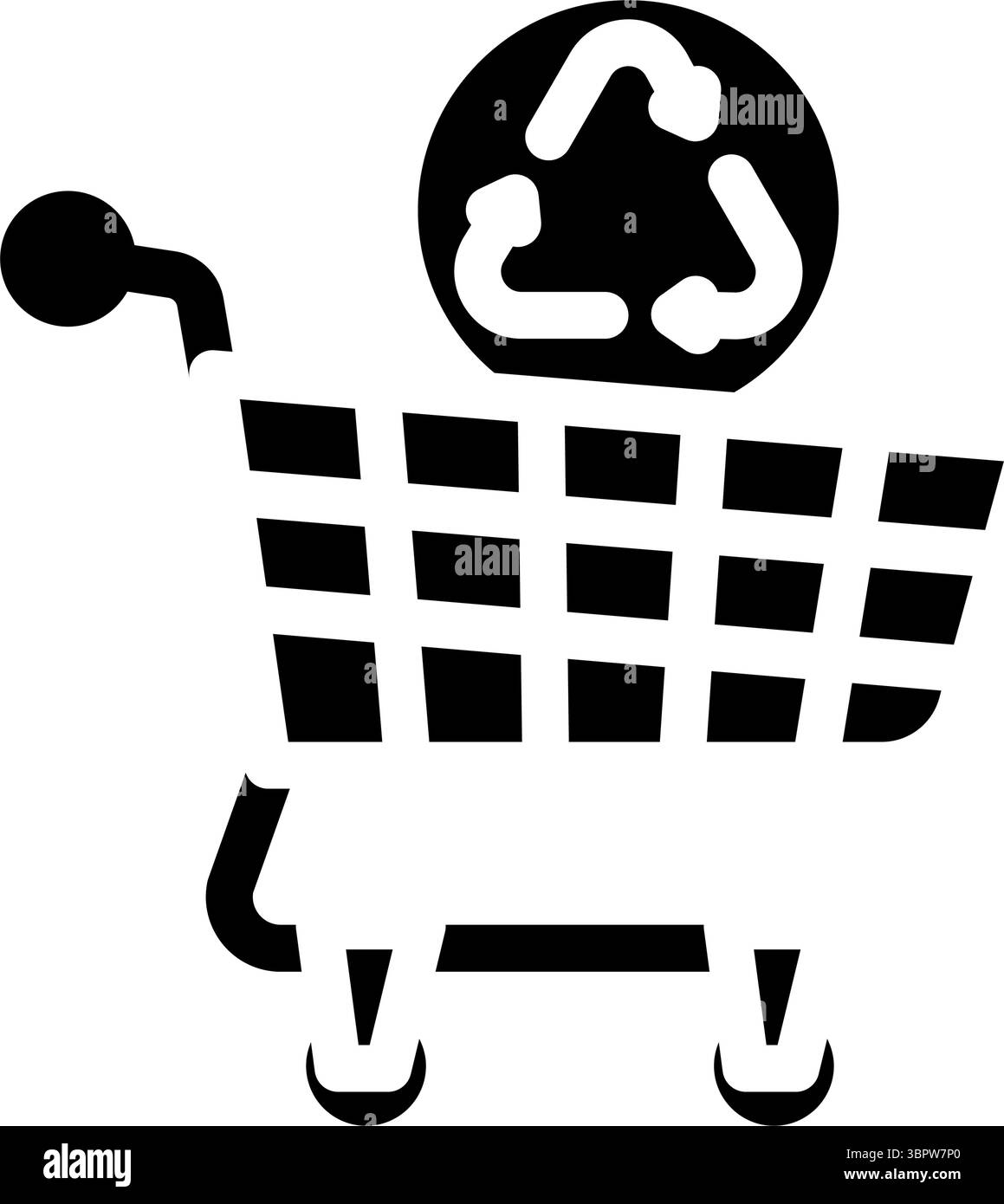 sustainable sourcing glyph icon vector illustration Stock Vector Image ...