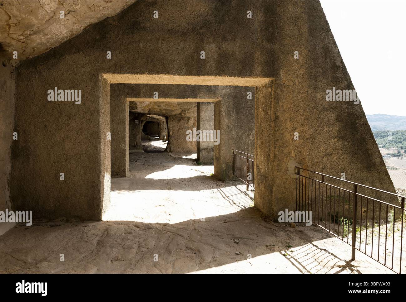 Architectural Views of The Ruins of Sperlinga Castle (Castello di ...