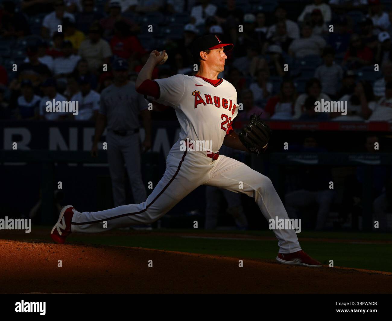 ANAHEIM, CA - JULY 09: Los Angeles Angels pitcher Kyle Hendricks (28 ...