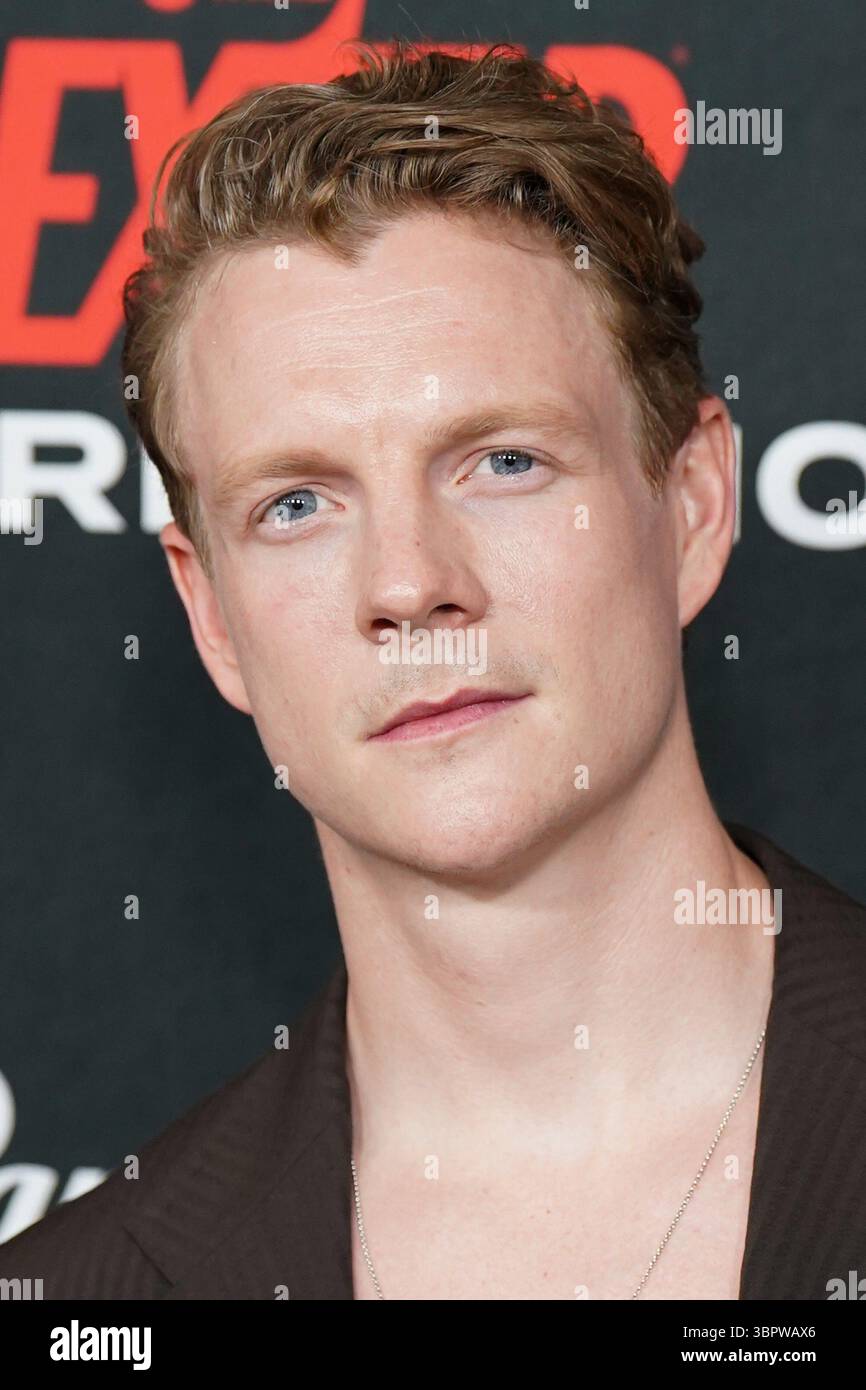 Ny. 09th July, 2025. Patrick Gibson at arrivals for DEXTER ...