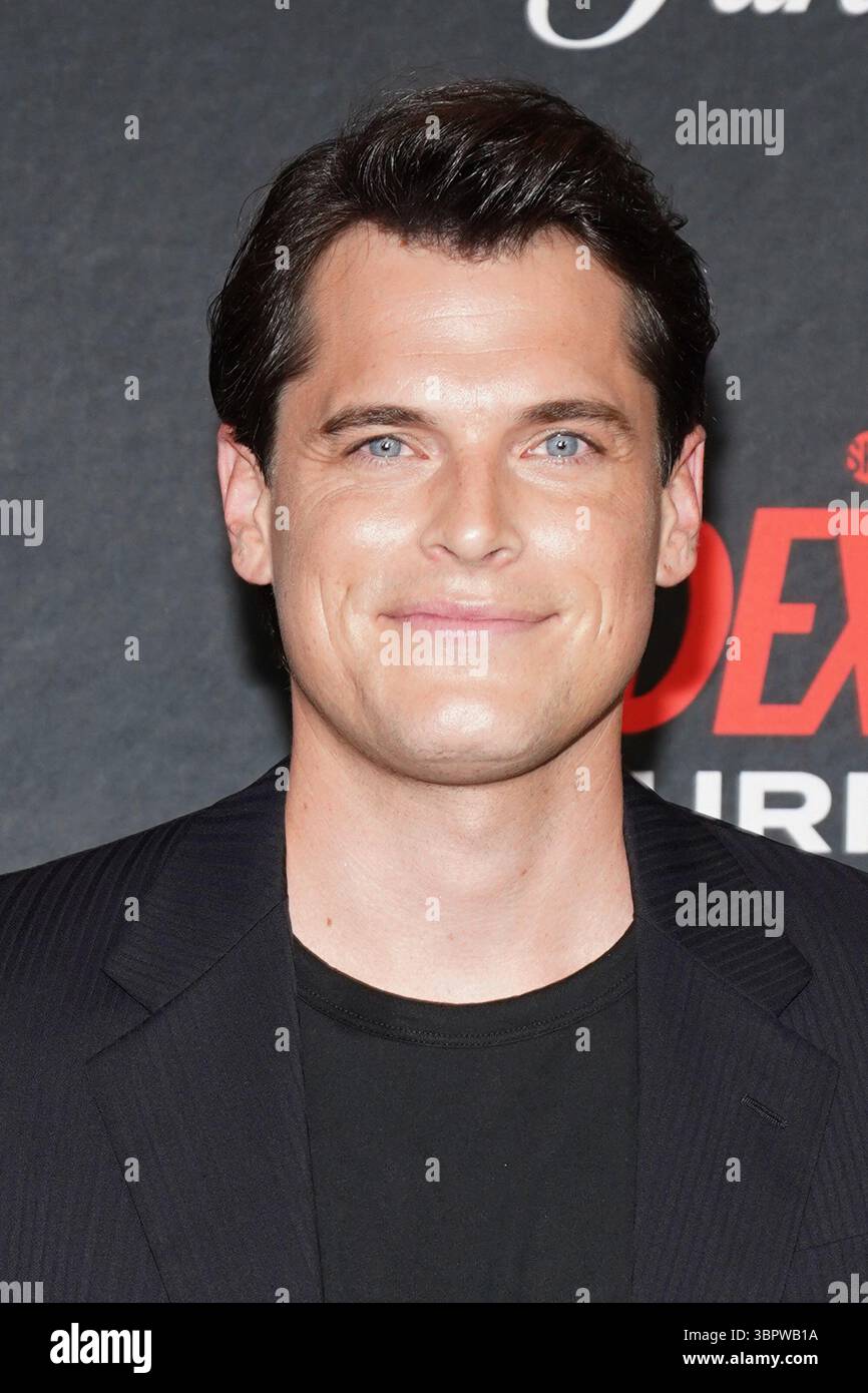 Ny. 09th July, 2025. Bryan Lillis at arrivals for DEXTER: RESURRECTION ...