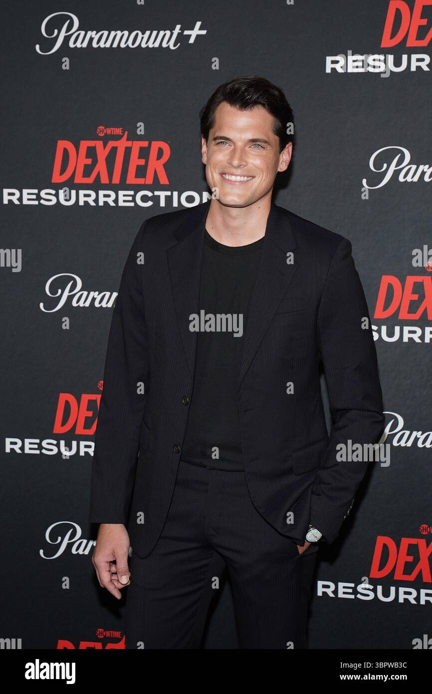 Ny. 09th July, 2025. Bryan Lillis at arrivals for DEXTER: RESURRECTION ...