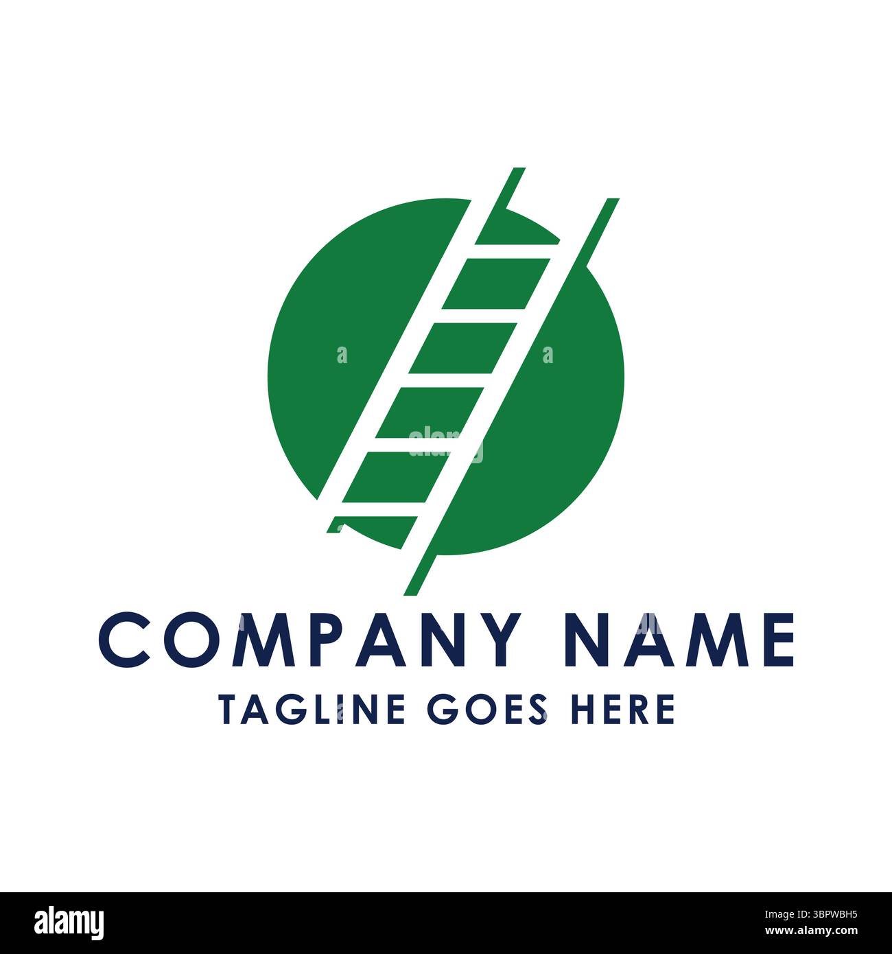 Simple Minimalist Ladder Icon Symbol Step Logo Design Vector Stock ...