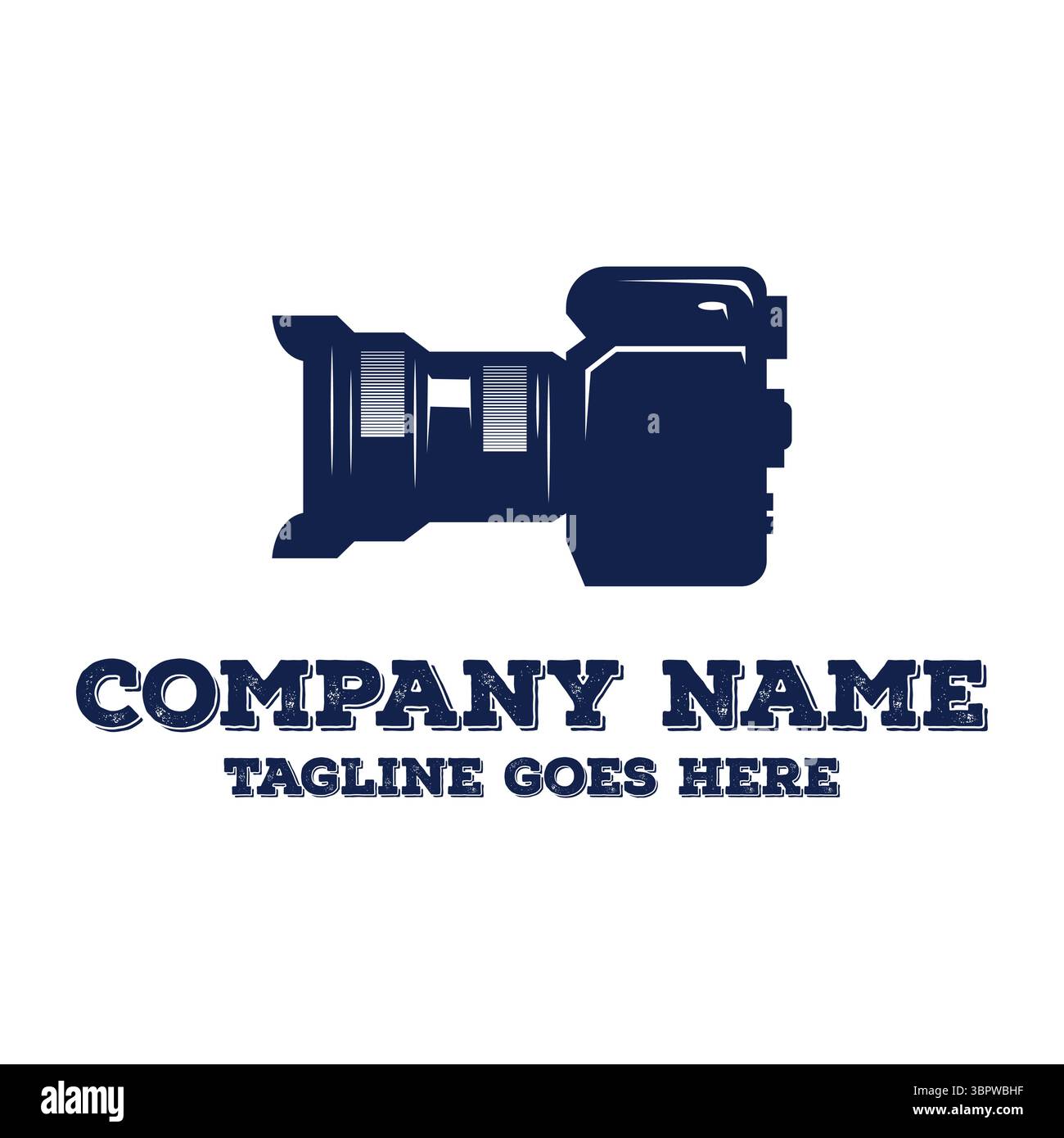 Vintage Retro Digital Photo Video Camera Icon for Photography or Video ...