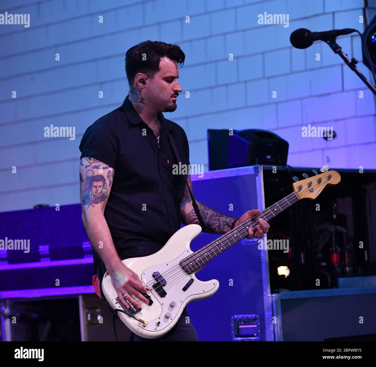 July 9, 2025, Virginia Beach, Virginia, USA: THE GASLIGHT ANTHEM member ...
