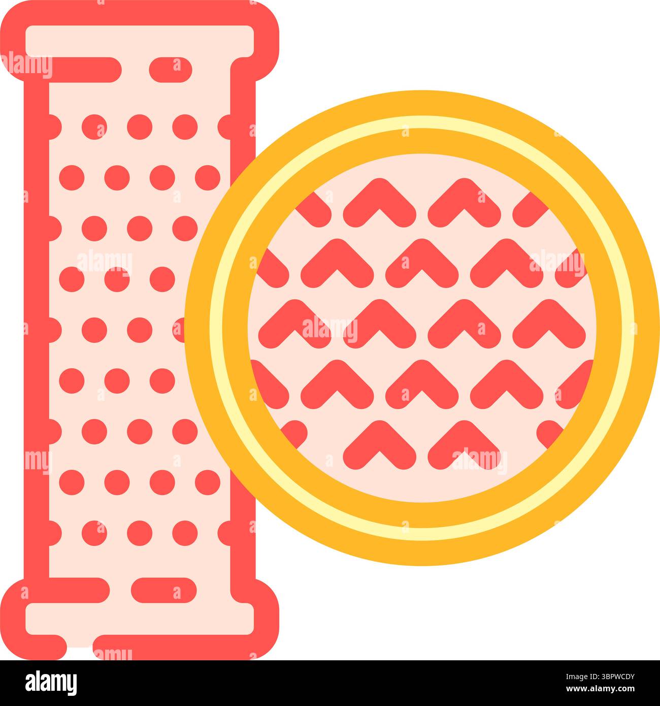 non slip grip color icon vector illustration Stock Vector Image & Art ...