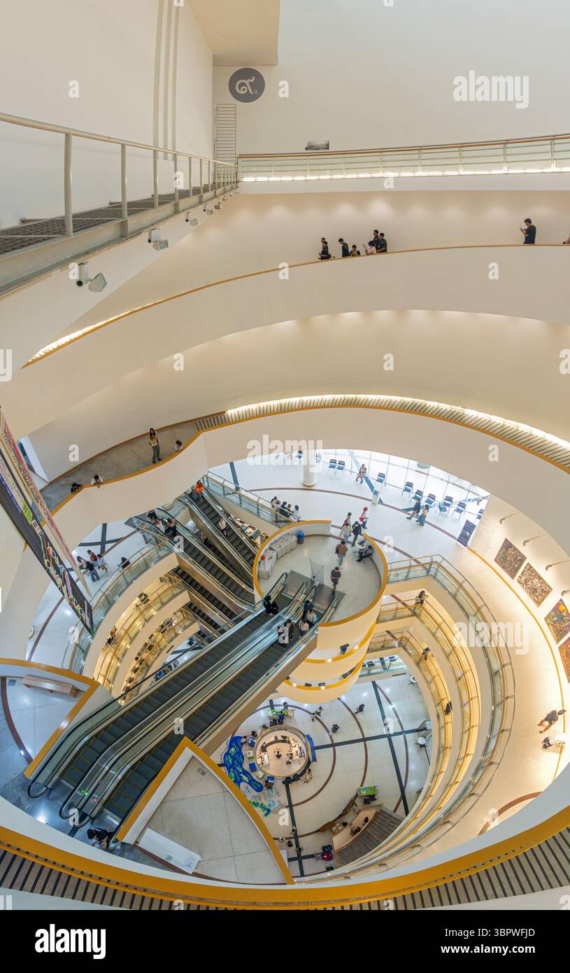 BANGKOK, THAILAND, JUNE 07 2025, Modern Multi-Level Interior with ...