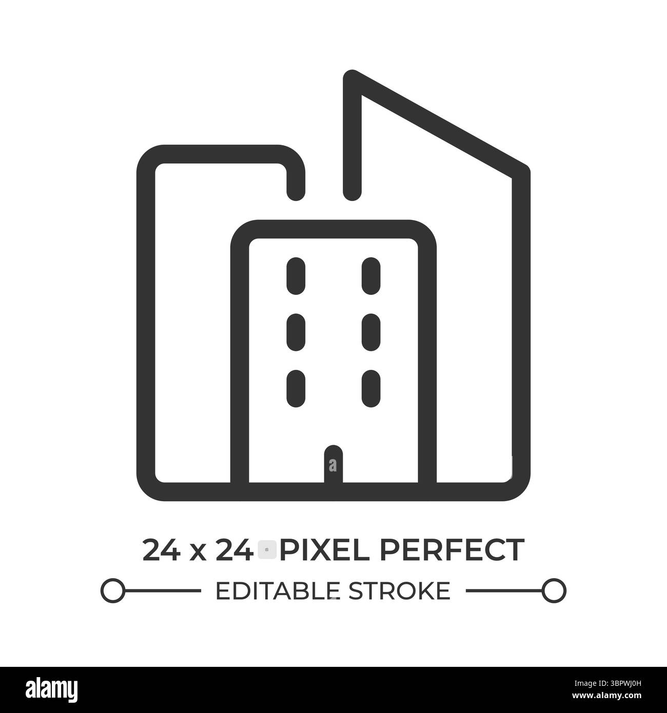 Mobile homes line Stock Vector Images - Alamy