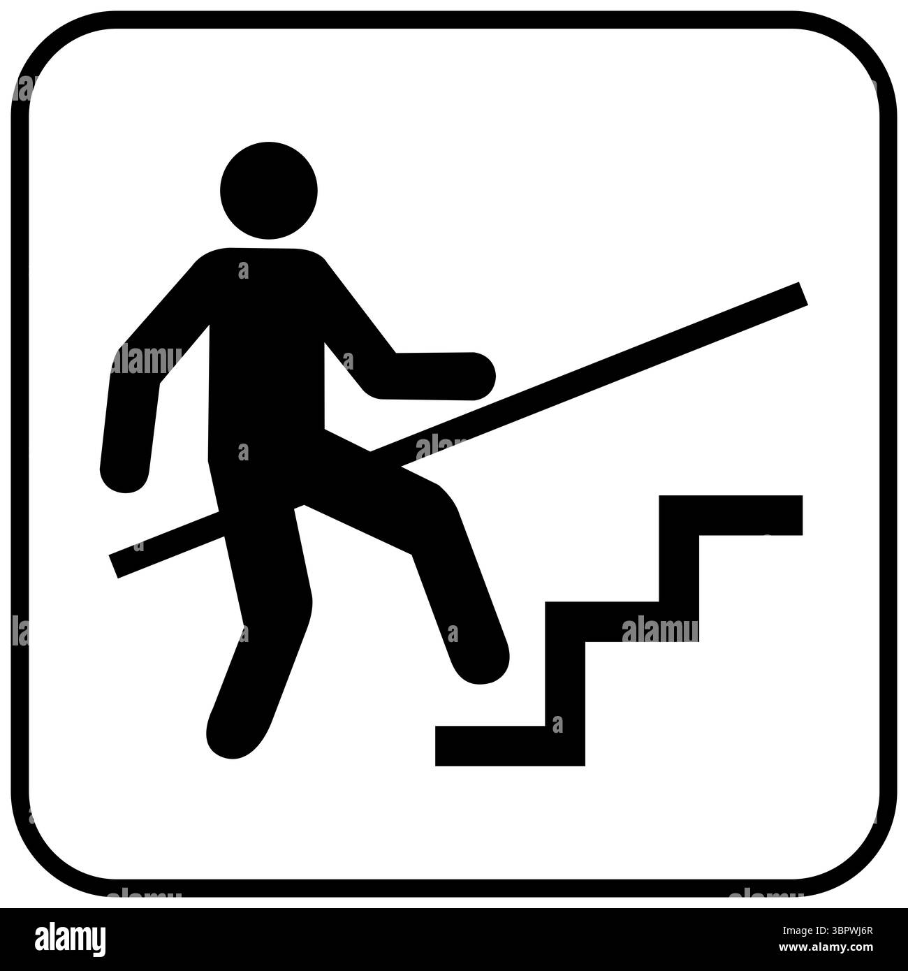 Hold symbol icon Black and White Stock Photos & Images - Alamy