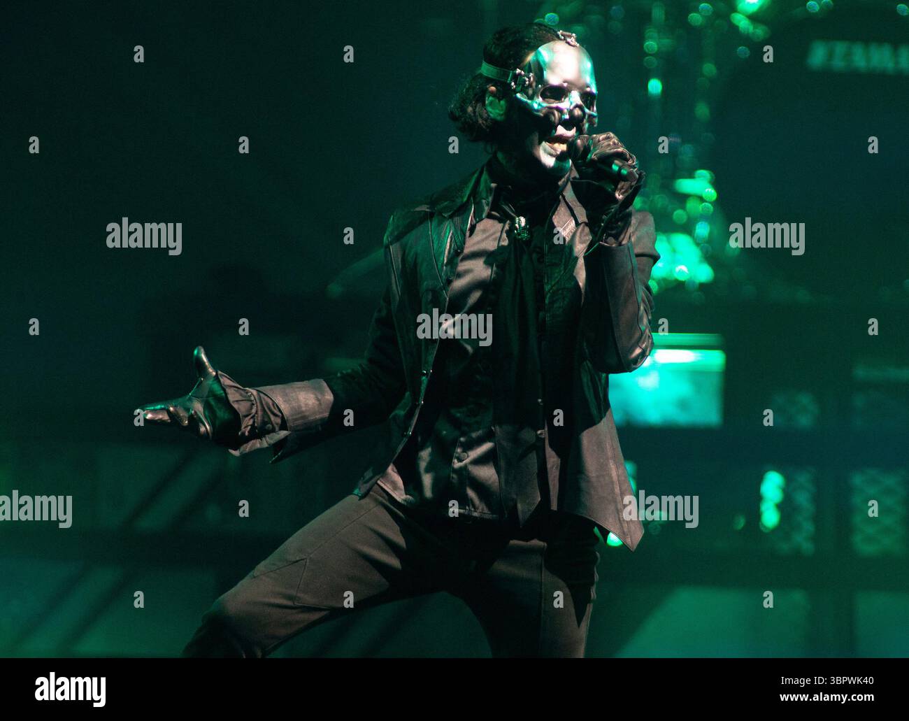 Tobias Forge as Papa V Perpetua performs with the band GHOST during ...