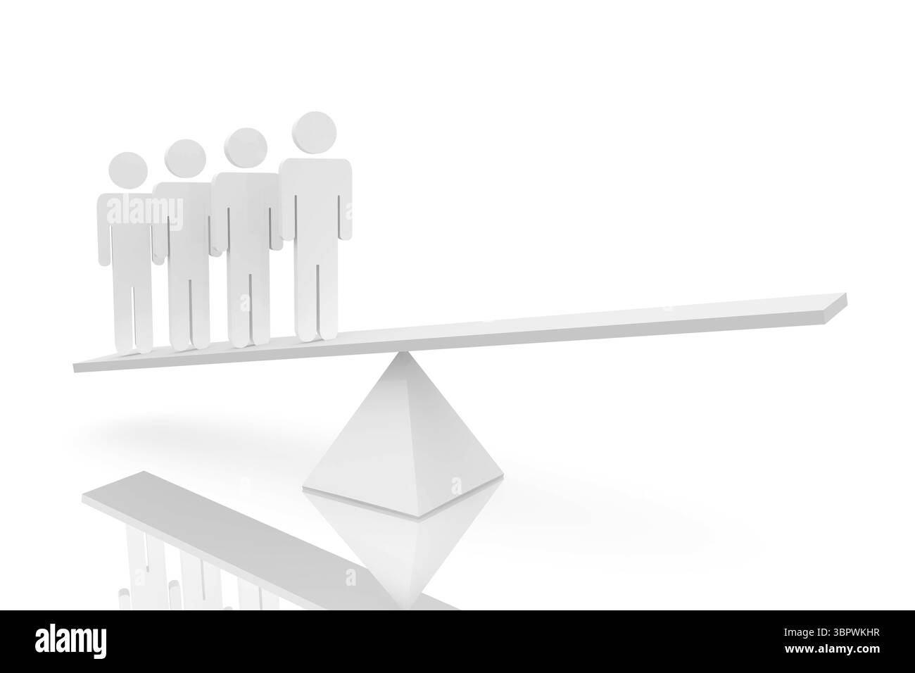 Abstract figures contemporary composition Black and White Stock Photos ...