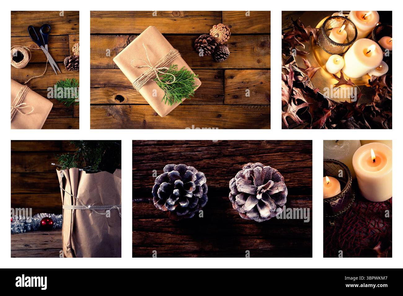 Family christmas home decor Cut Out Stock Images & Pictures - Alamy