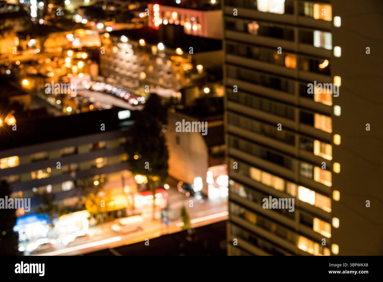 Beautiful illuminated modern downtown hi-res stock photography and ...