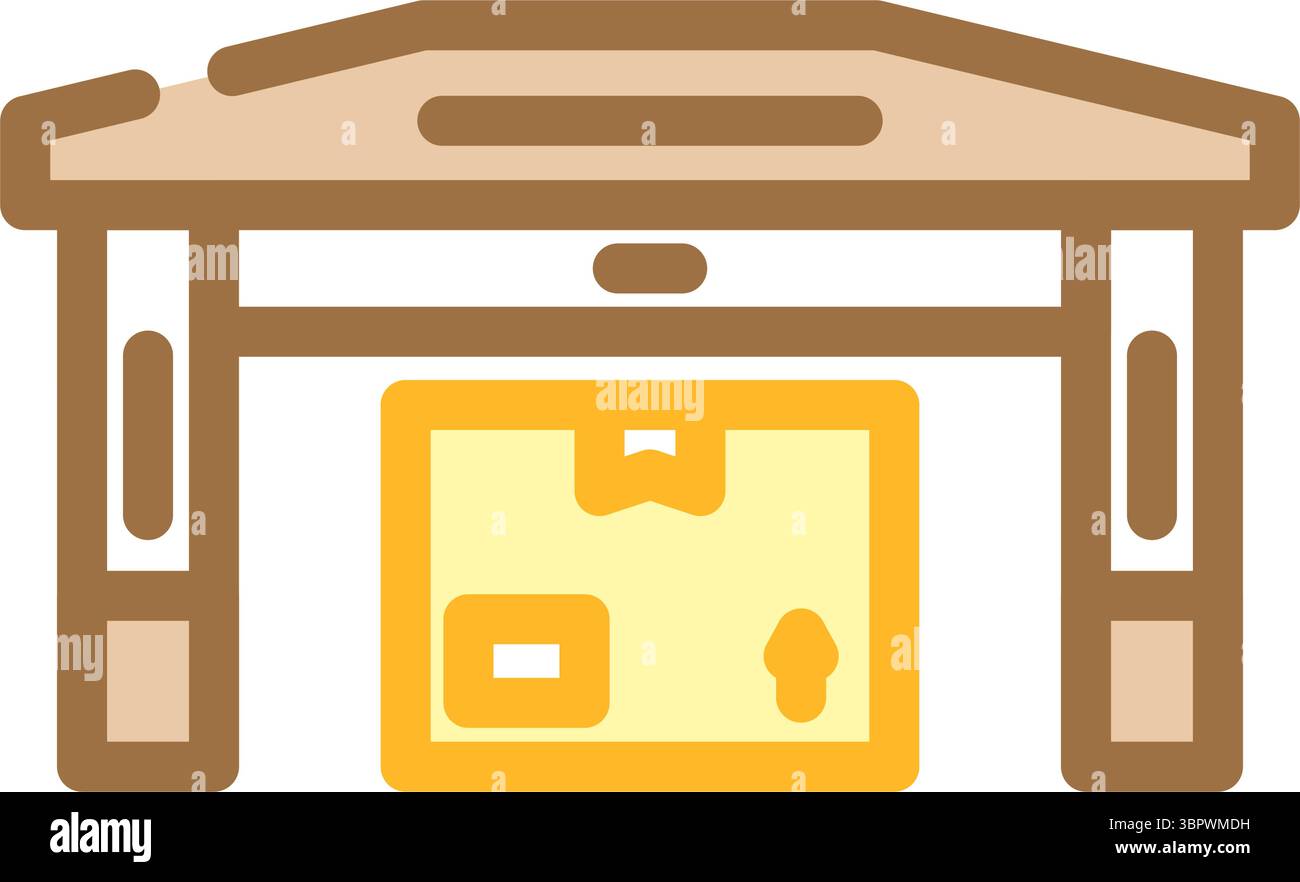easy store color icon vector illustration Stock Vector Image & Art - Alamy