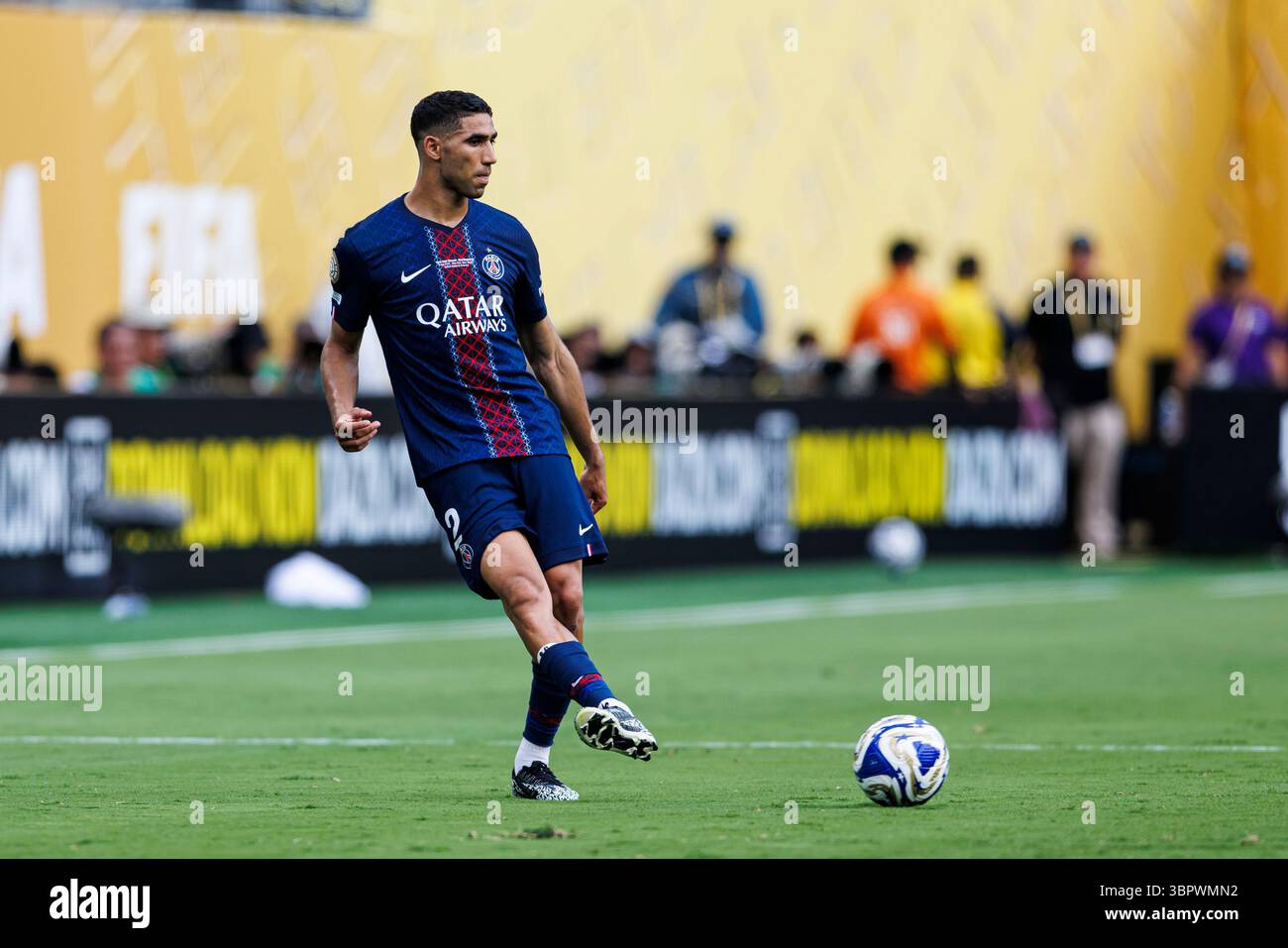 New Jersey - July 9: Achraf Hakimi of PSG during the FIFA Club World ...