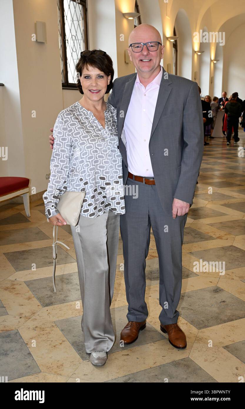 Janina Hartwig mit Freund Alexander Putz / Bayerischer Verdienstorden ...