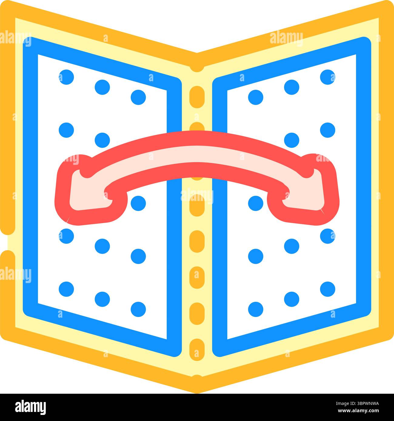 foldable color icon vector illustration Stock Vector Image & Art - Alamy