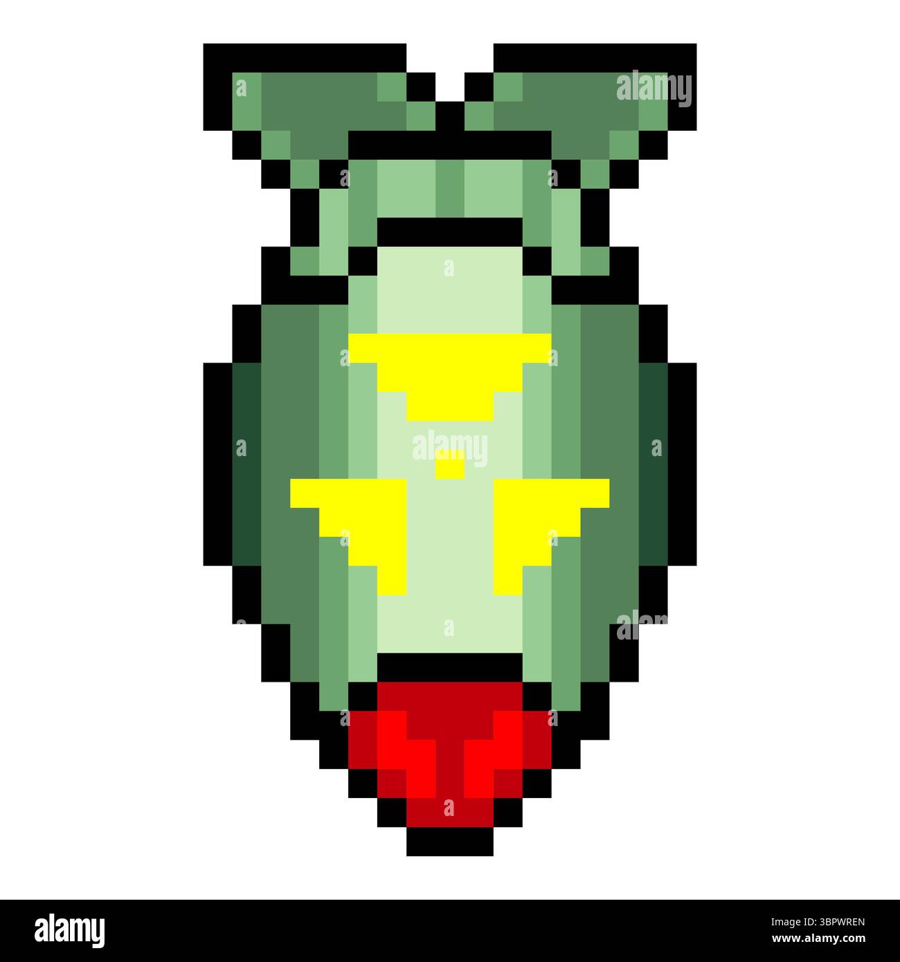 Nuclear explosion icon in Stock Vector Images - Alamy