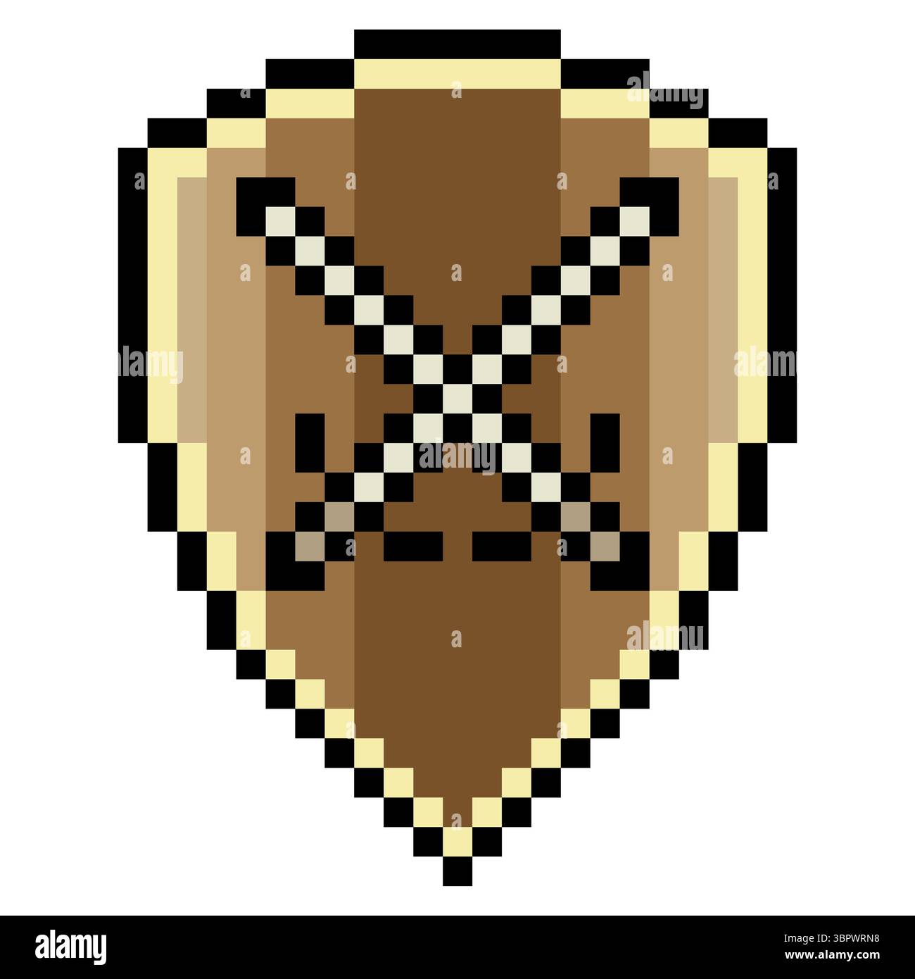 Medieval knight armour pixel art hi-res stock photography and images ...