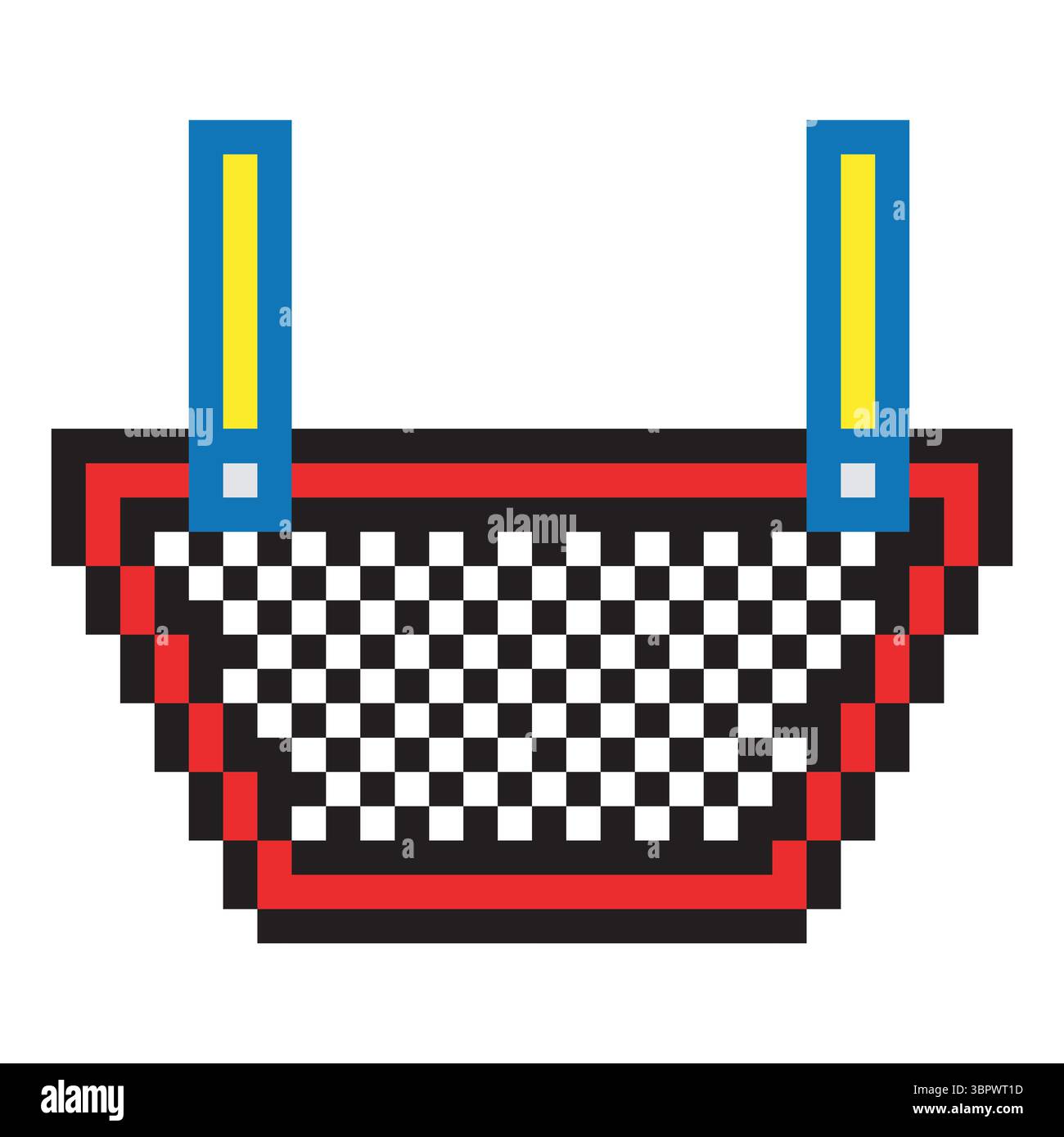 Pixel art shopping basket hi-res stock photography and images - Alamy