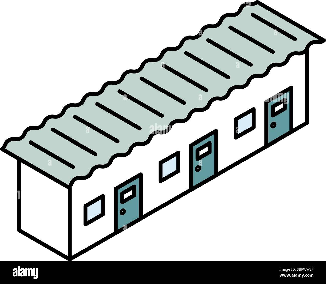 Prefab area Cut Out Stock Images & Pictures - Alamy
