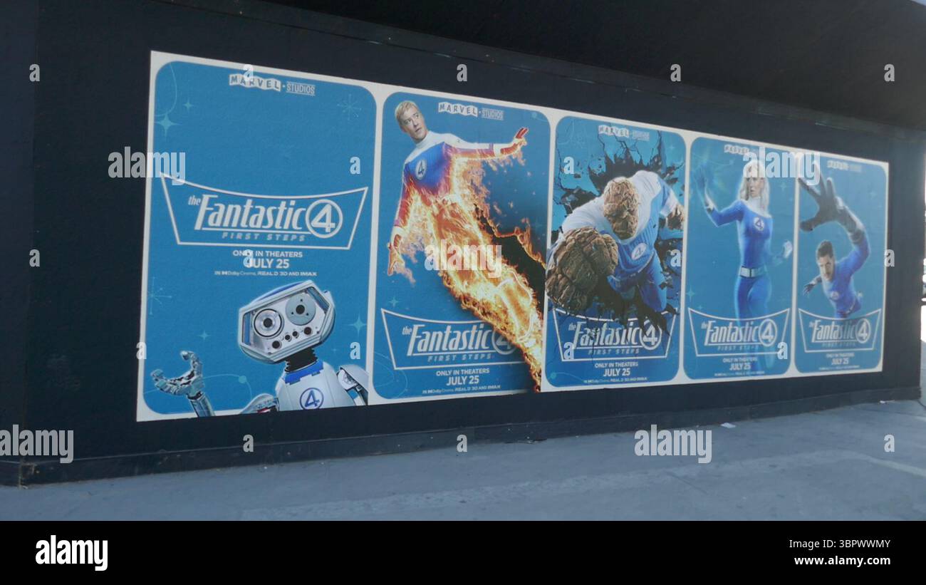 Los Angeles, California, USA 8th July 2025 Marvel Studios The Fantastic ...