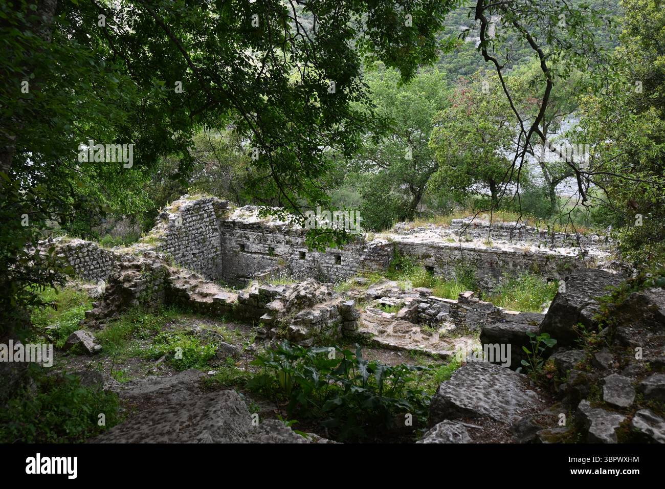 Butrint basilica mosaic albania hi-res stock photography and images - Alamy