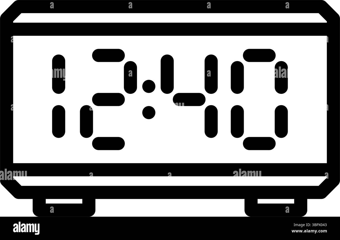 Flexible display line icon Stock Vector Images - Alamy