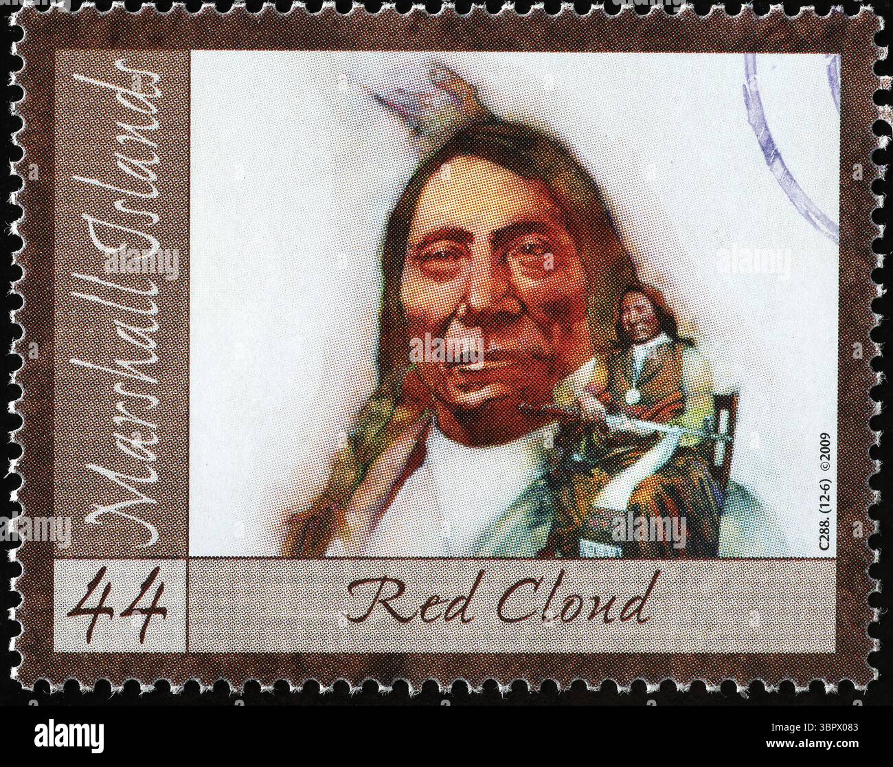 Indian chief red cloud hi-res stock photography and images - Alamy