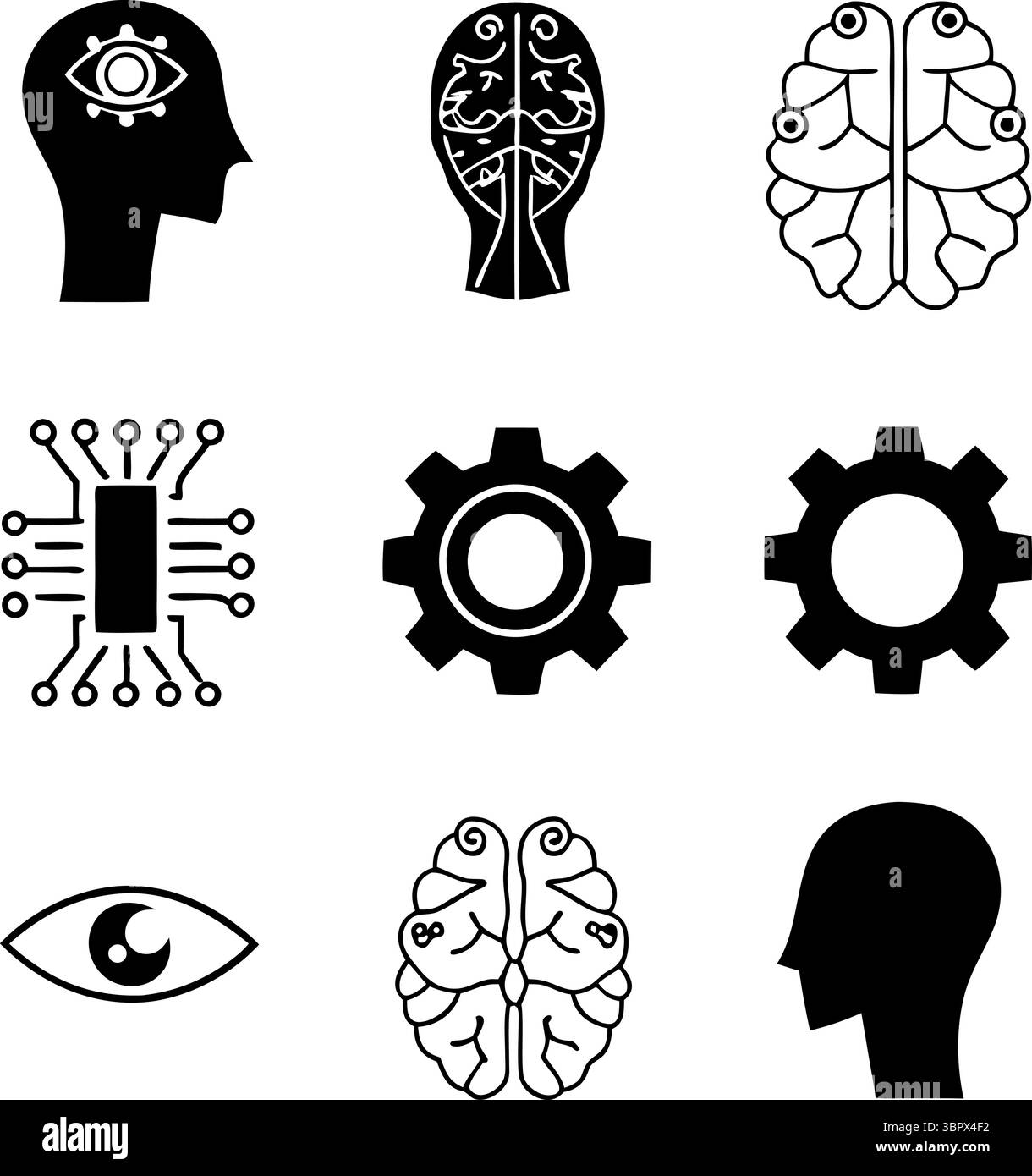 Artificial cognition vector hi-res stock photography and images - Alamy