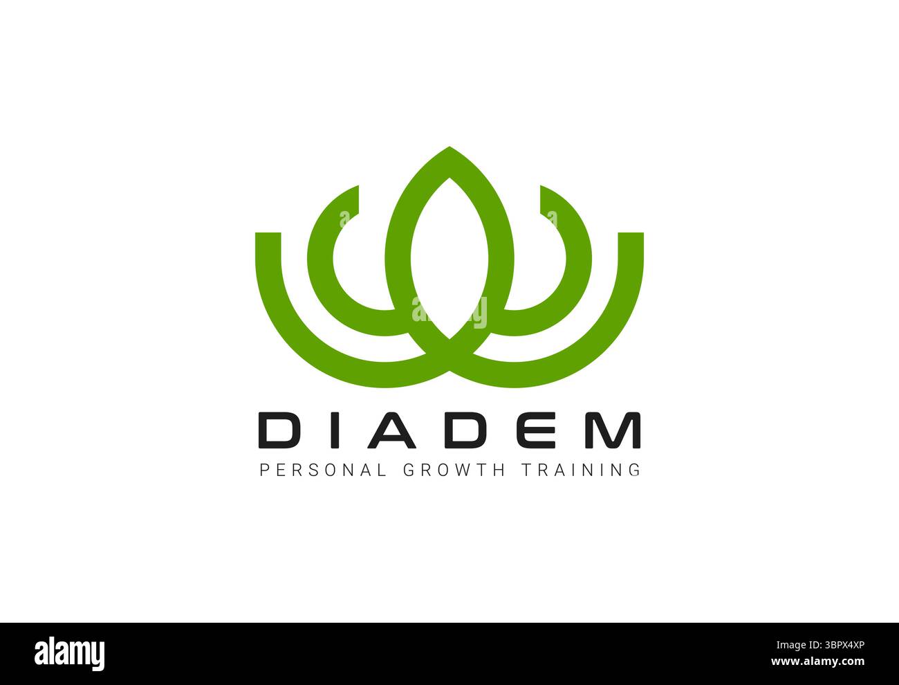 Crown vector icon. Geometric crown vector illustration clear monochrome ...