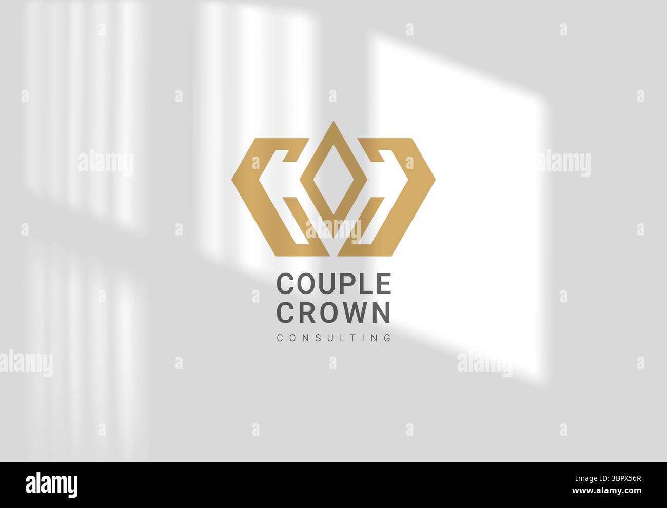 Crown vector icon. Geometric crown vector illustration clear monochrome ...