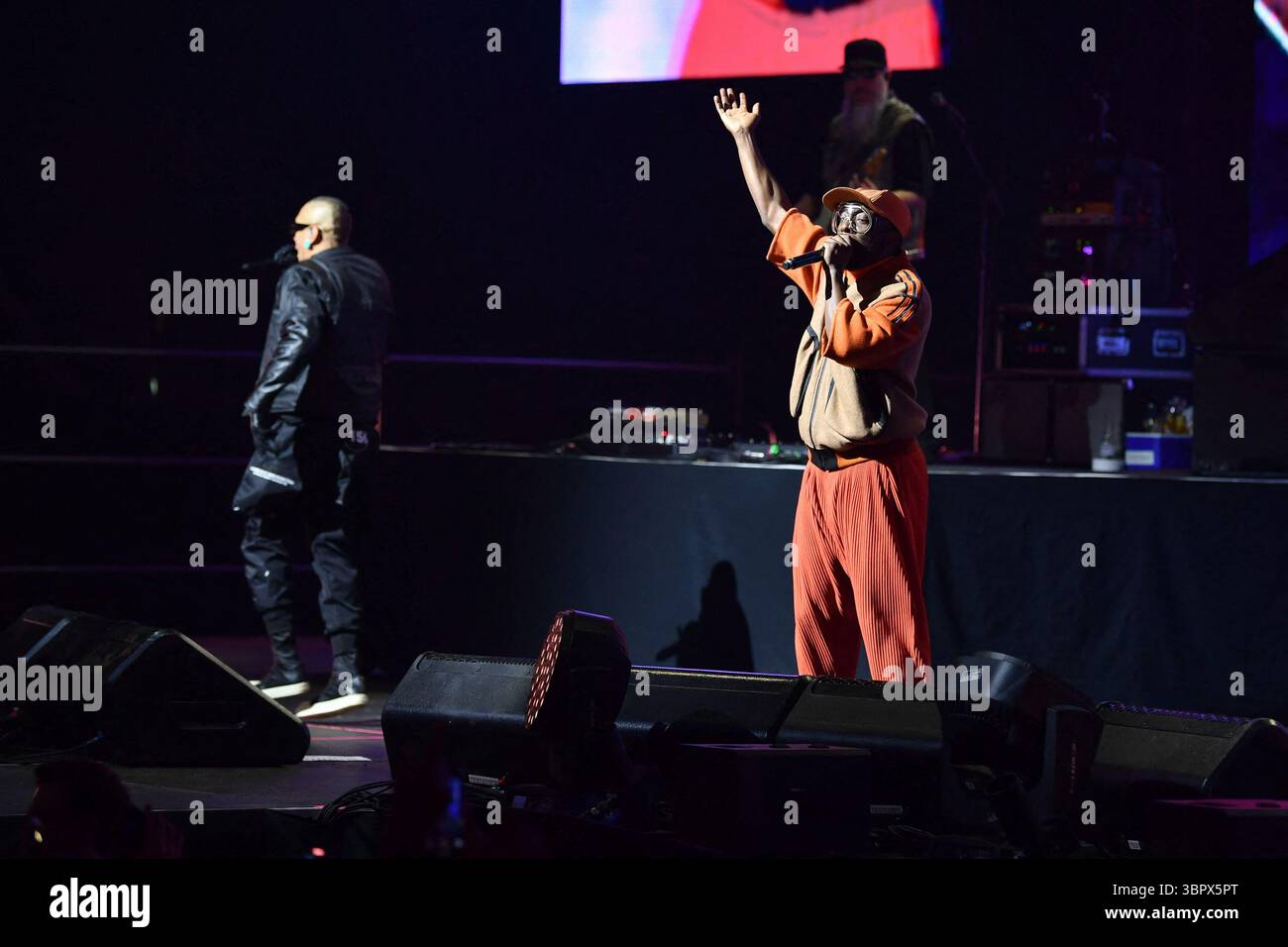 Black Eyed Peas performs during the Ibis RockCorps 2025, at the Accor ...