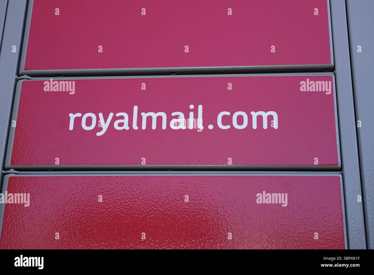 Royal Mail parcel collection and drop off point Corporate logo signs in ...