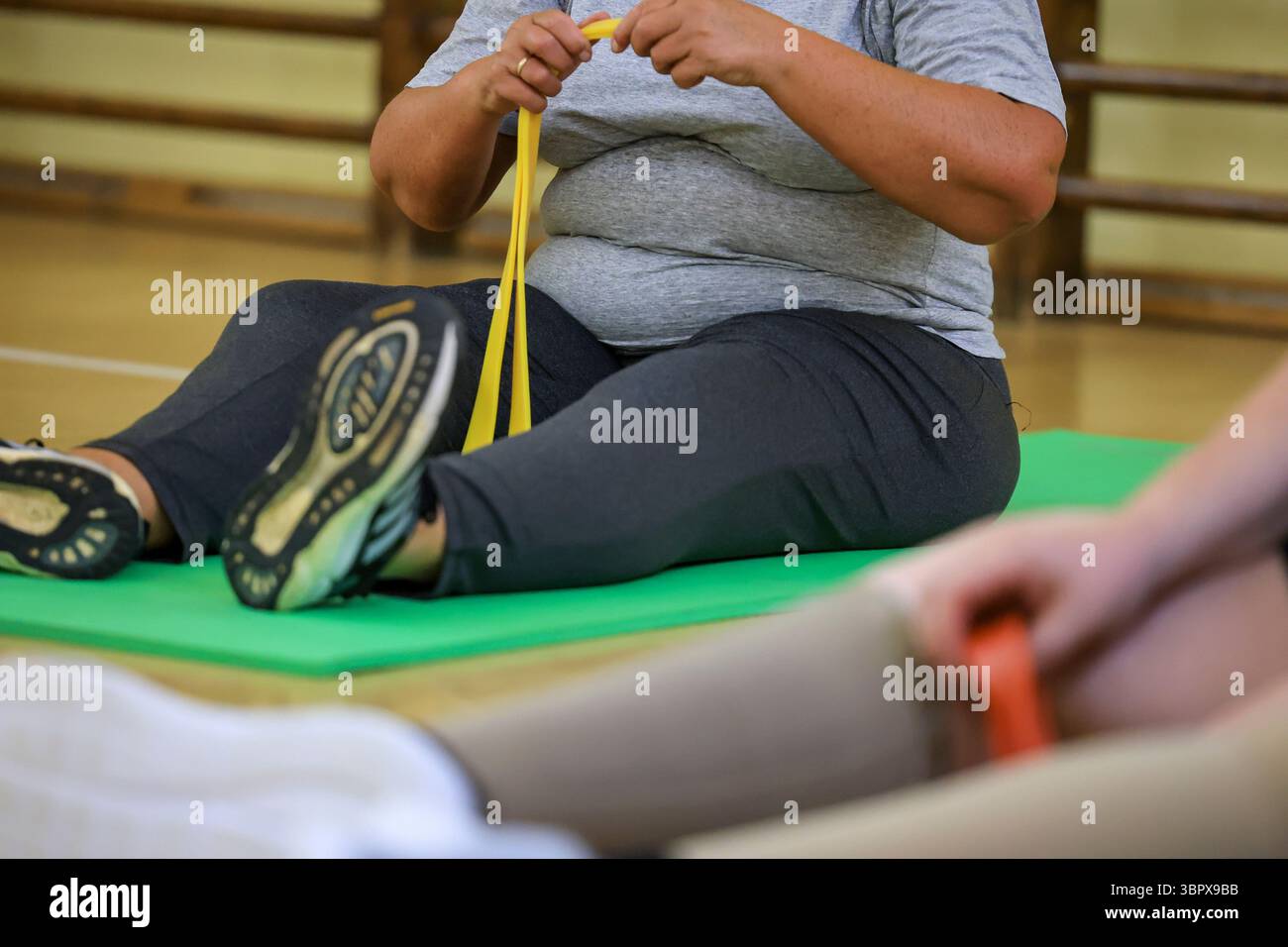 Morbidly obese woman hi-res stock photography and images - Alamy