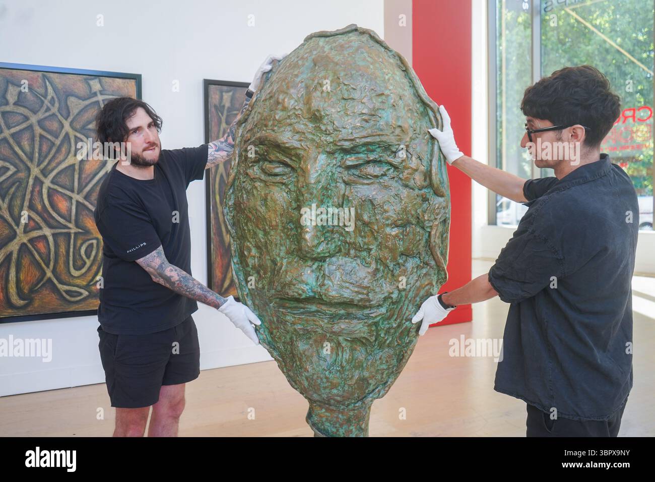 London, UK 10 July 2025.Gieve Patel (1940-2023) Daphne1 bronze executed ...