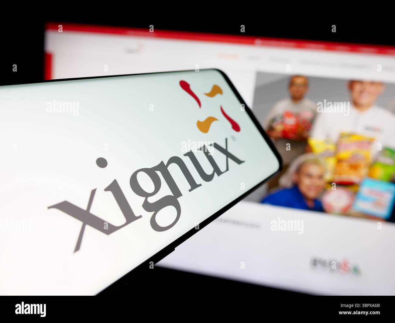 Xignux logo hi-res stock photography and images - Alamy