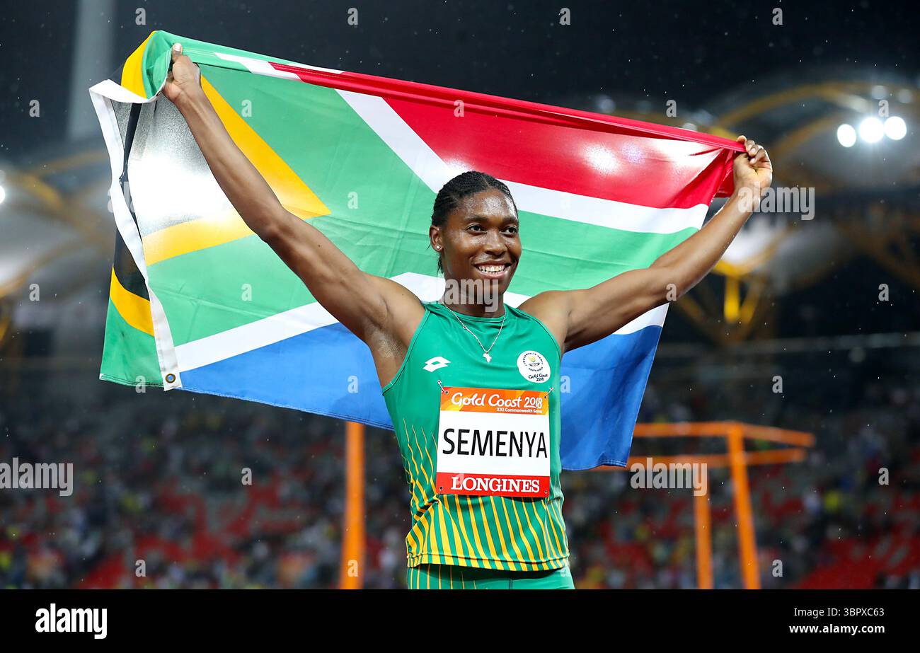 File photo dated 10/04/2018 of Caster Semenya. Track and field athlete ...
