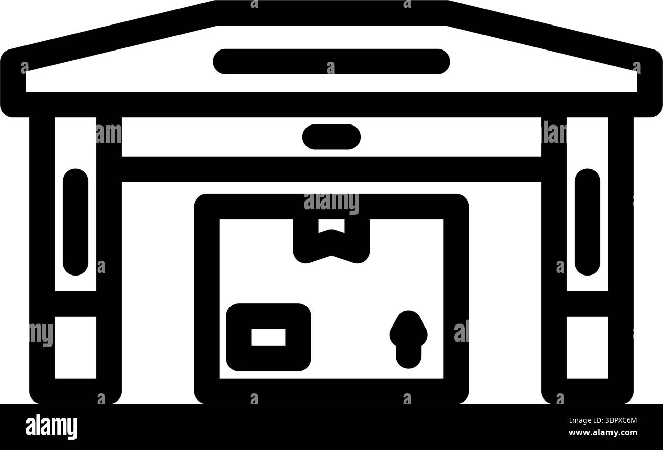 Easy store color icon Stock Vector Images - Alamy