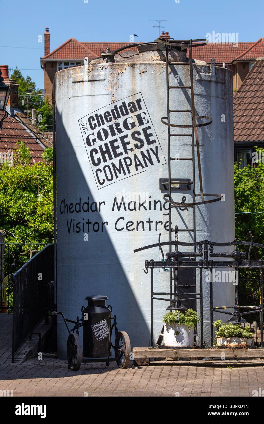 Somerset, UK - May 16th 2025: The Cheddar Gorge Cheese Company in the ...