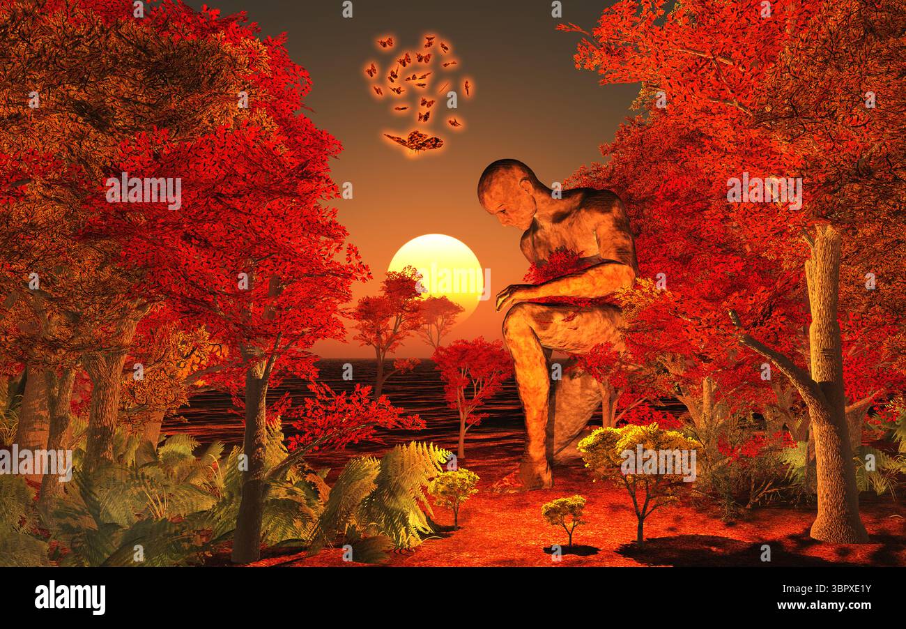 Guardian spirit of dawn hi-res stock photography and images - Alamy